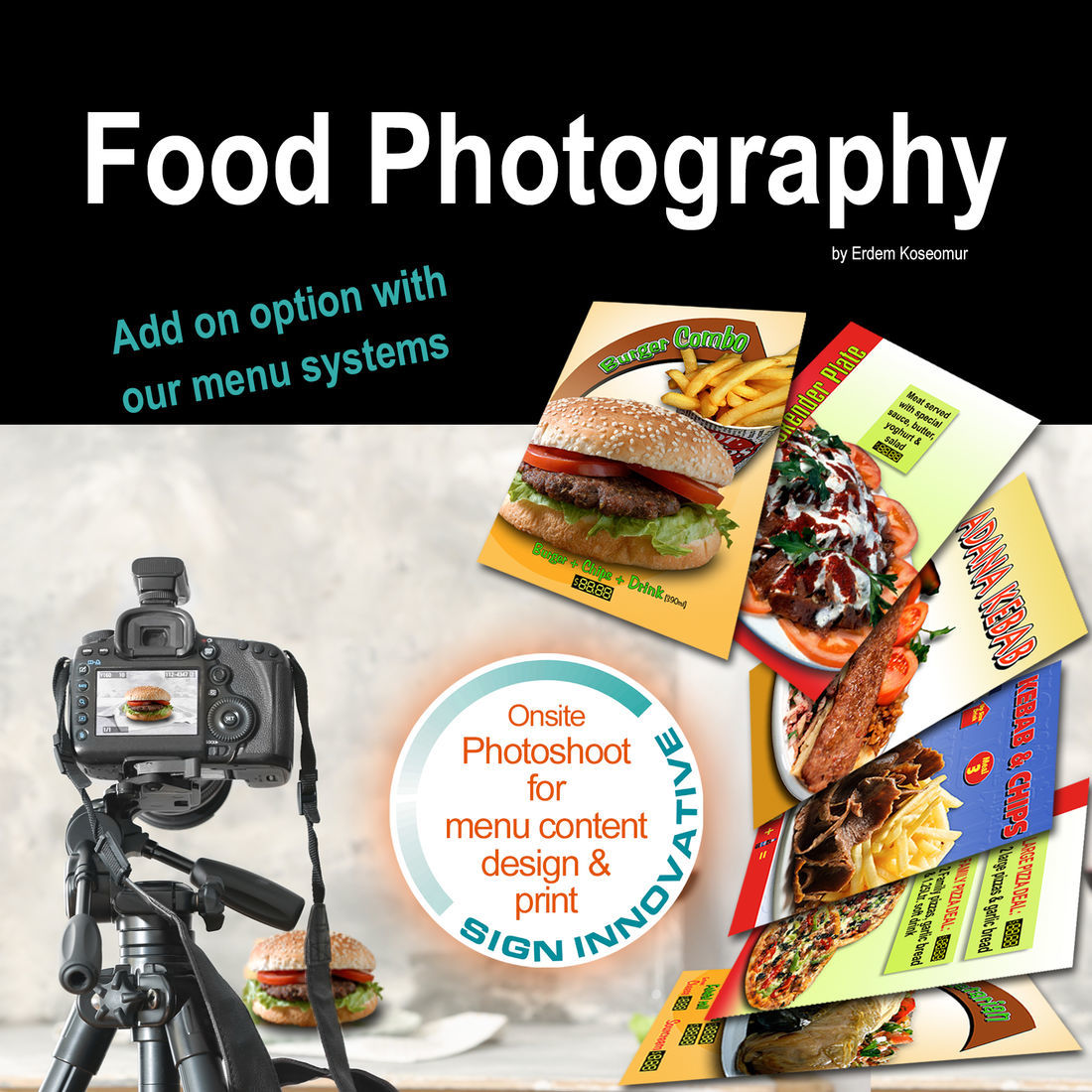 LED Illuminated Restaurant Menu Boards | Sign Innovative